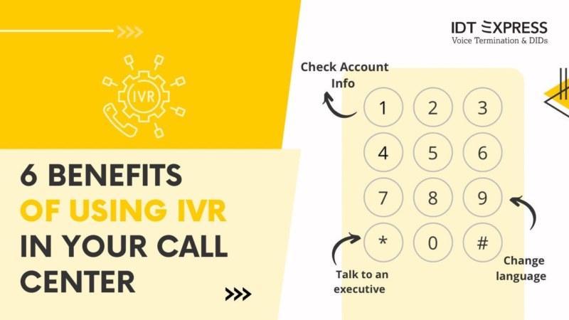 Qué es IVR y 6 beneficios de usar uno en su call center | IDT expreso