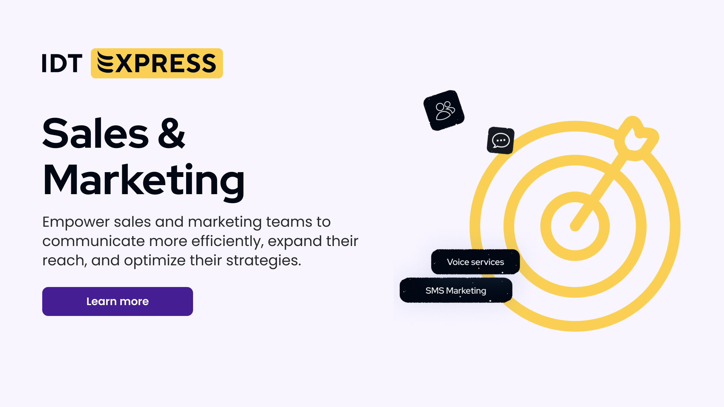 Sales & Marketing - IDT Express